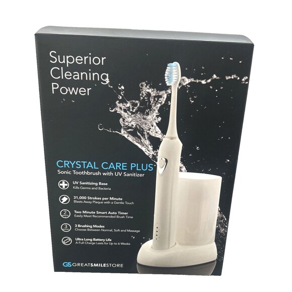 Great Smile Store | Bath & Body | Crystal Care Plus Sonic Toothbrush ...